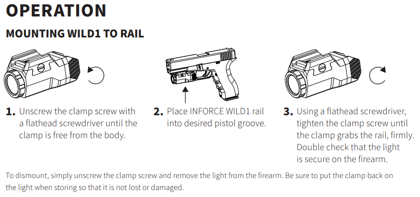 INFORCE Wild 1 (IF71000) Product Manual – Inforce