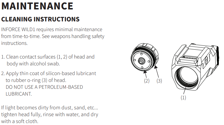 INFORCE Wild 1 (IF71000) Product Manual – Inforce