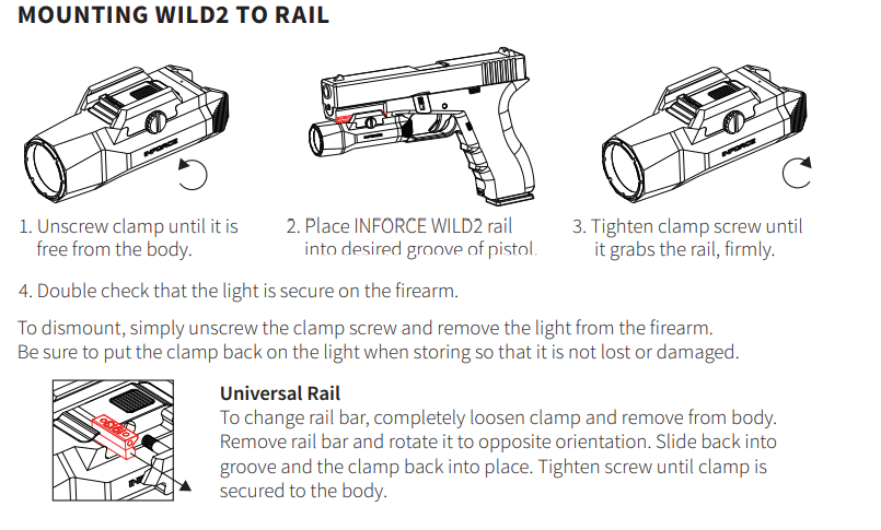 INFORCE Wild 2 (IF71001) Product Manual – Inforce